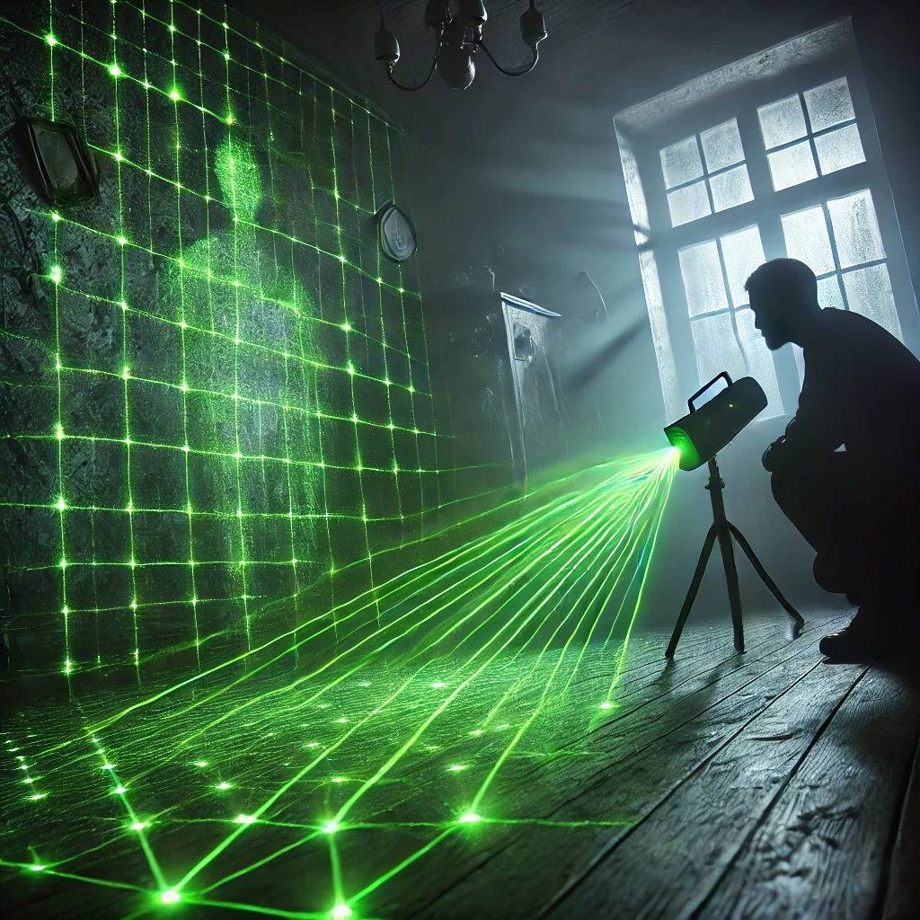 Using Laser Grids to Detect Paranormal Activity - The Ghostly Portal